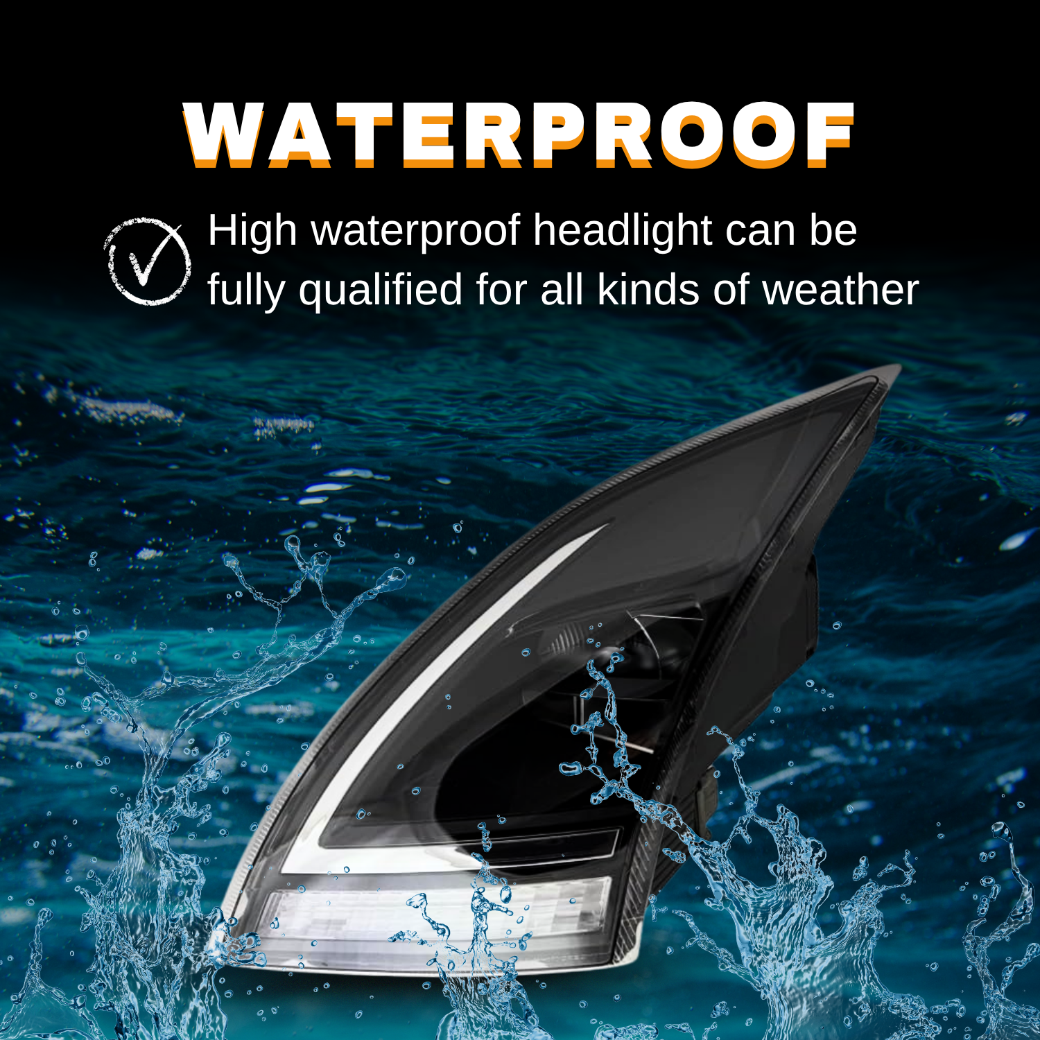 LED Headlight for 2018-2024 Volvo VNL VNR | Replacement Volvo 23680018 ...