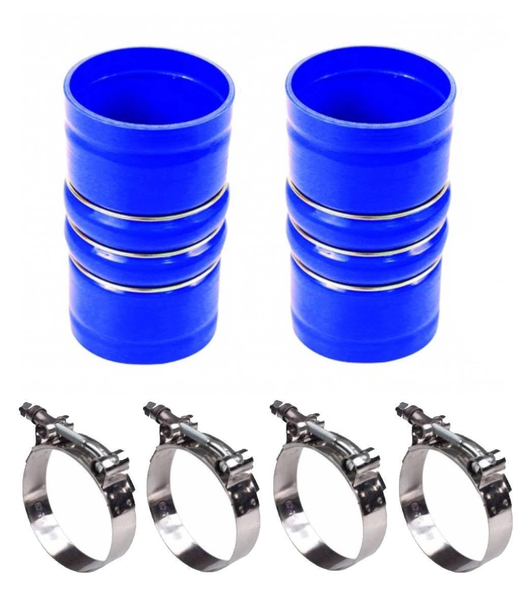 Silicone CAC Hose 3.5" ID with T-Bolt Clamps – Heavy Duty Intercooler ...