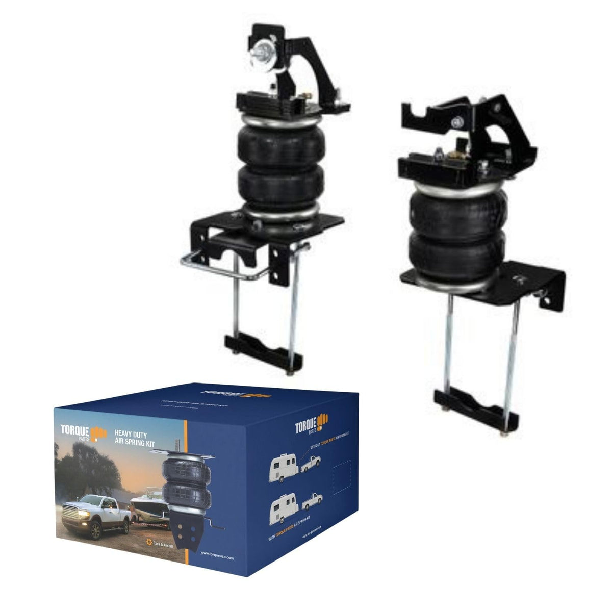 Airbag Suspension Kit for 2011-2016 Ford F250/F350 & 2011-2014 Ford F4 ...