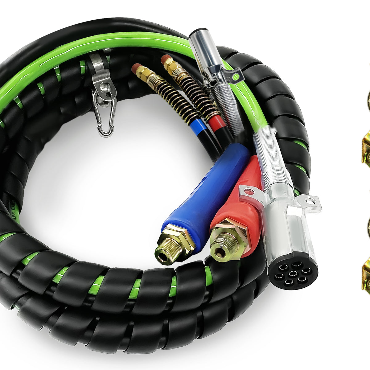12ft 3 in 1 ABS & Air Power Line Hose Wrap with Handle Grip – Aftermarketus