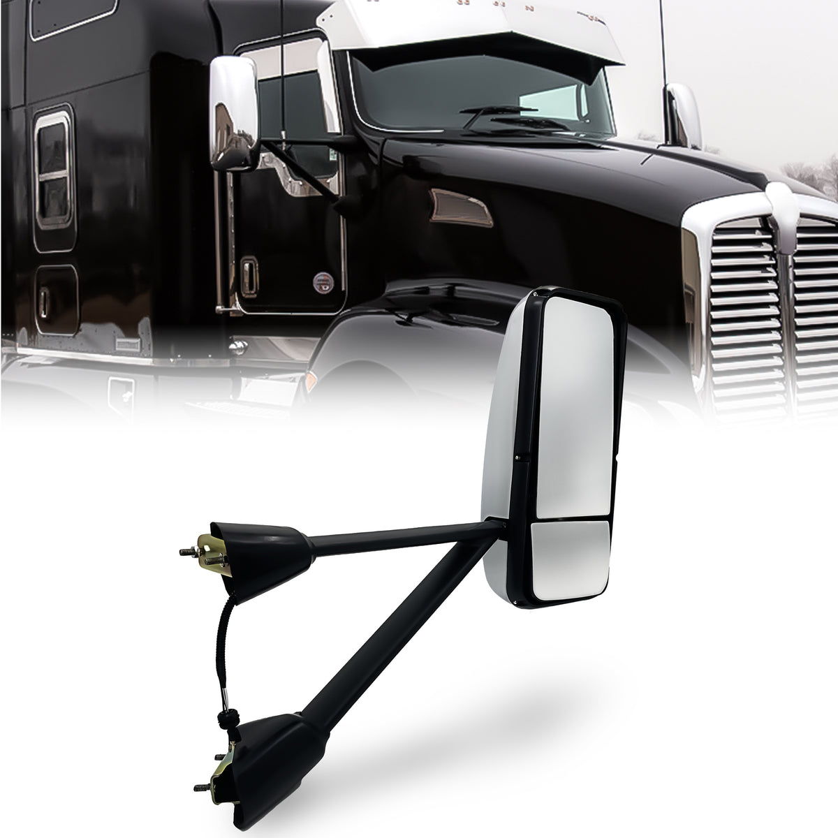 Door Side Mirror for 2008-2016 Kenworth | Replacement Kenworth 10619 ...